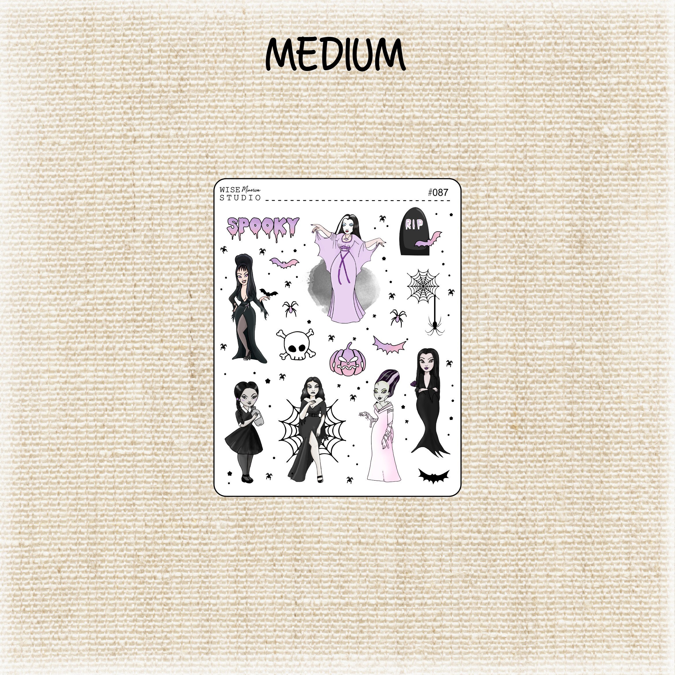 Horror Queens Planner Stickers Deco Stickers for Journals - Etsy