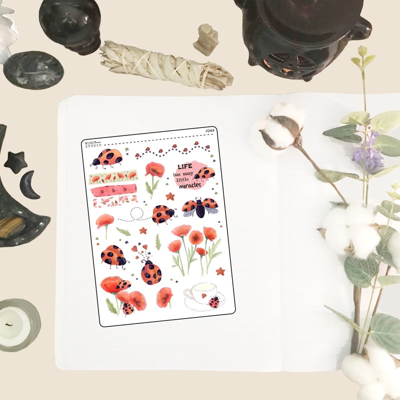 Hand Drawn Stickers - Etsy