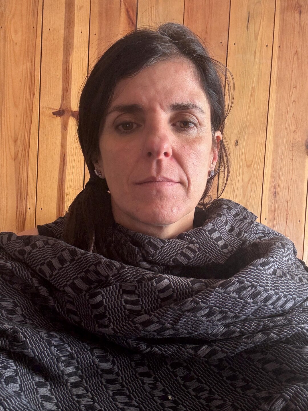 Hand Loomed Cotton Rebozo Made in Pantelho Chiapas on a Back Strap Loom ...