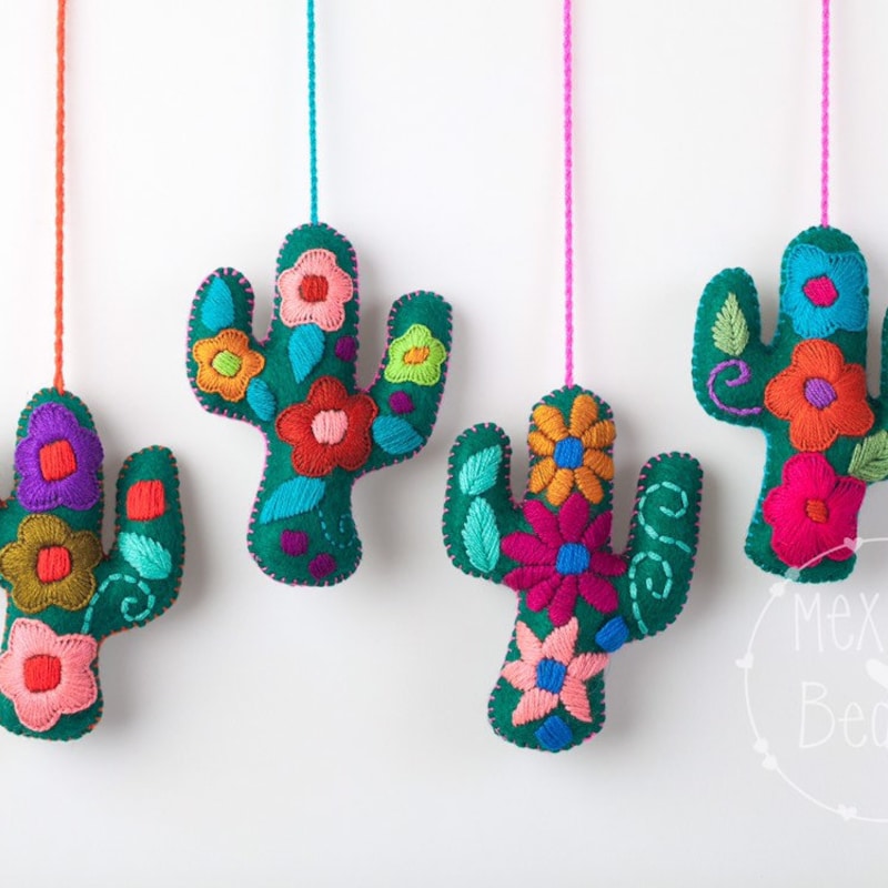 Felt Fiesta Ornament - Etsy
