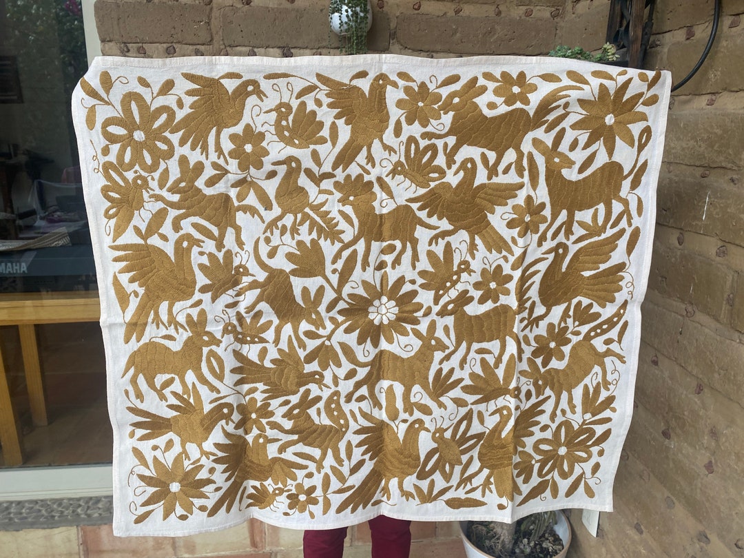 Otomi Wall Hanging Tenango Wall Art Mexican Embroidery Wall - Etsy