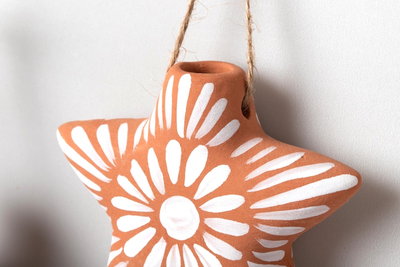 Exquisite Hand-painted Clay Barro Ornaments -set of 4 - Etsy