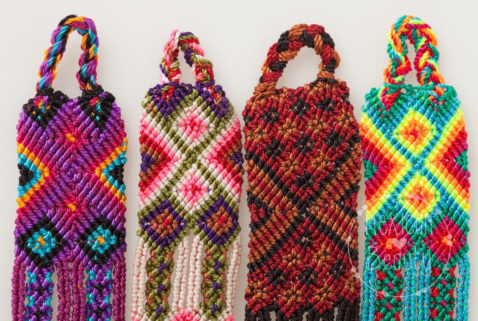 Mexican Friendship Bracelet Set / 1 Wide / Boho Gypsy - Etsy