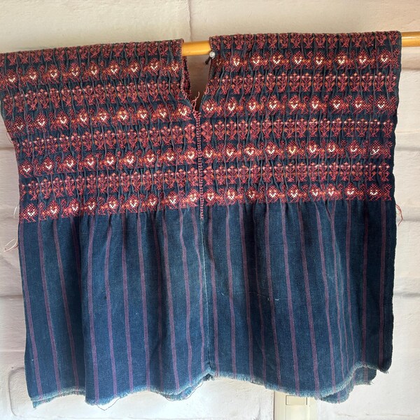 Huipil Poncho - Etsy
