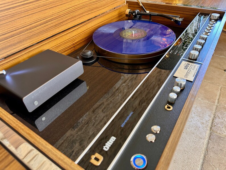 UPGRADED Vintage Thorn Ultra Stereogram Lp TURNTABLE System / Media ...