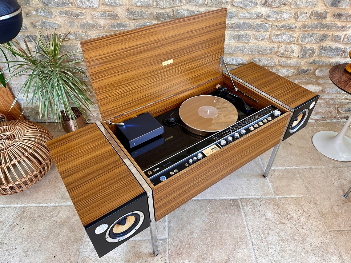 UPGRADED Vintage Thorn Ultra Stereogram Lp TURNTABLE System / Media ...
