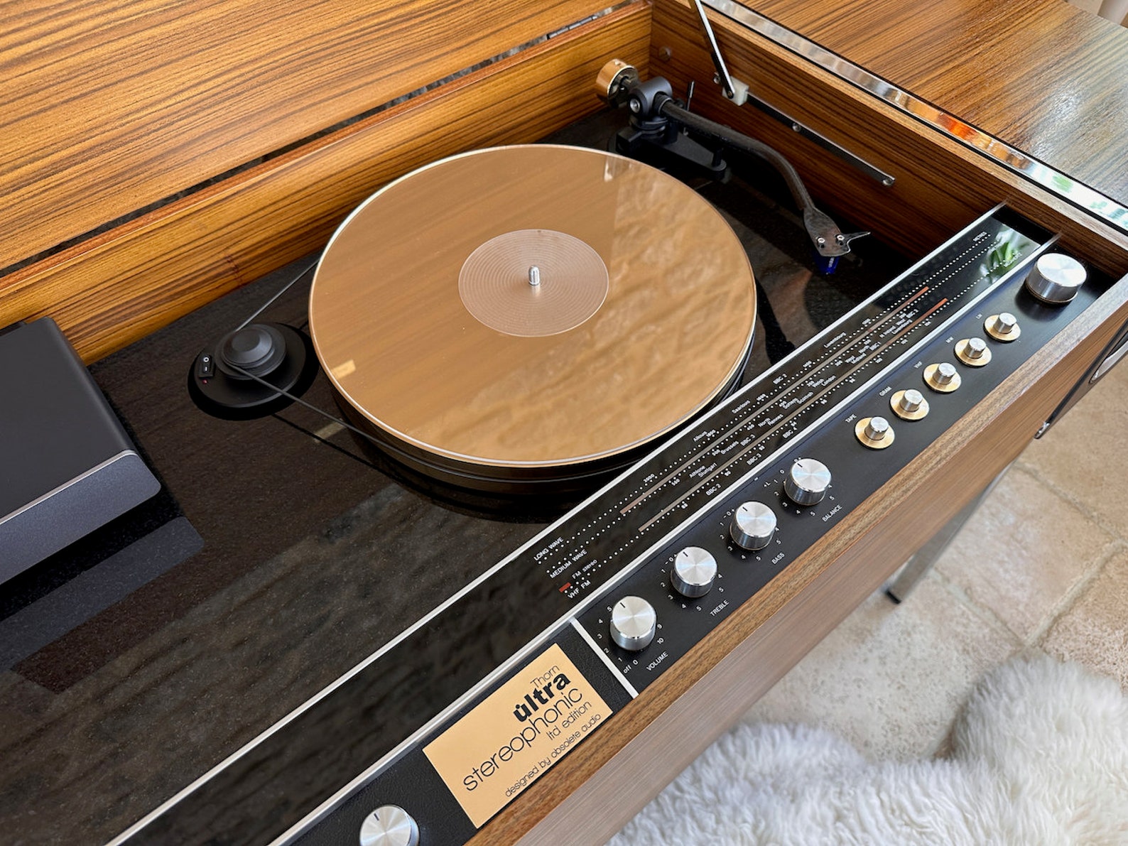 UPGRADED Vintage Thorn Ultra Stereogram Lp TURNTABLE System / Media ...