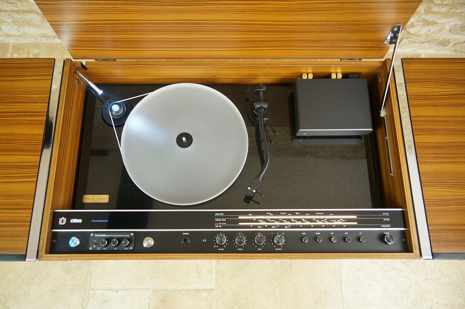 UPGRADED Vintage Thorn Ultra Stereogram Lp TURNTABLE System / Media ...