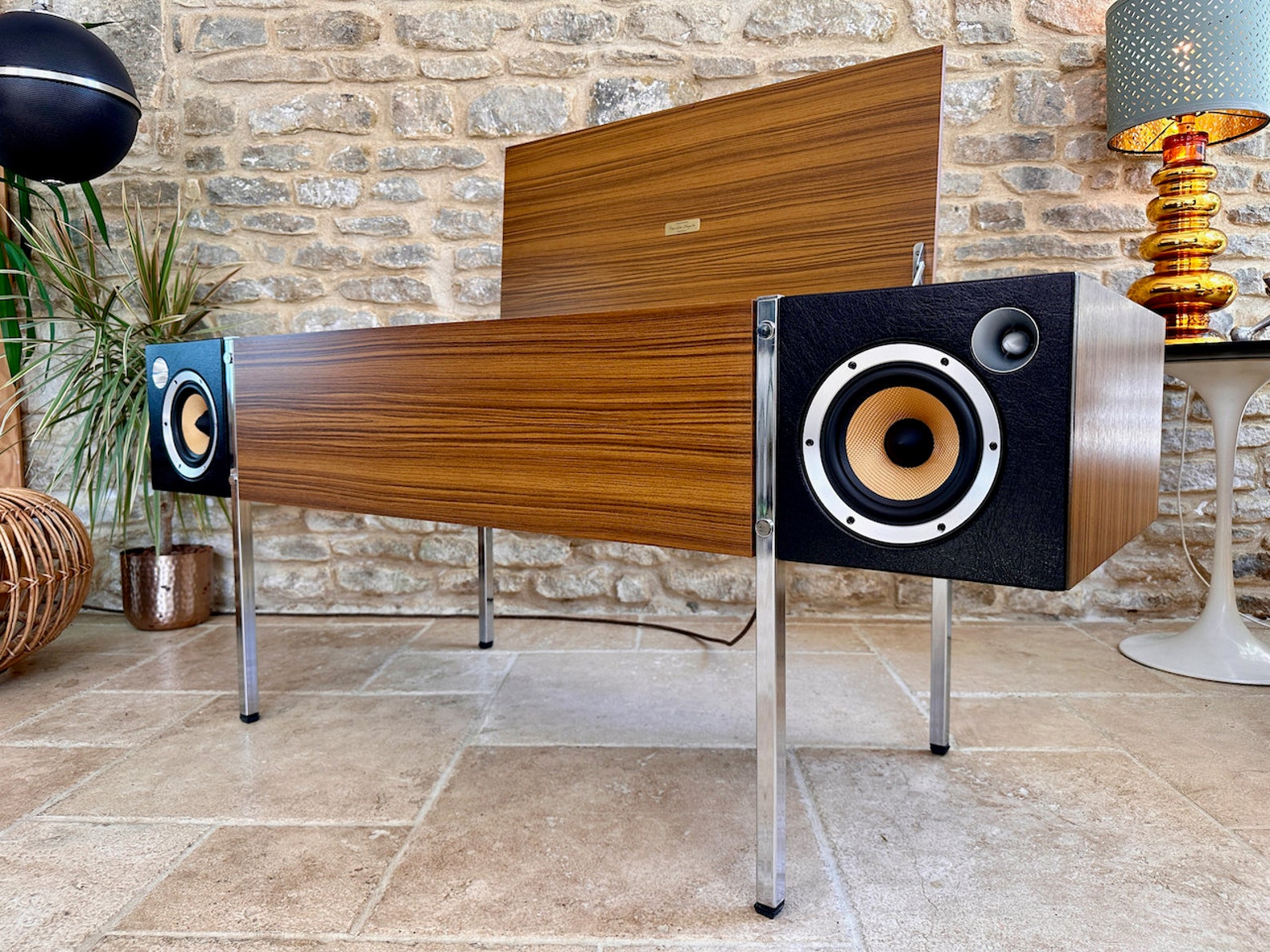 UPGRADED Vintage Thorn Ultra Stereogram Lp TURNTABLE System / Media ...