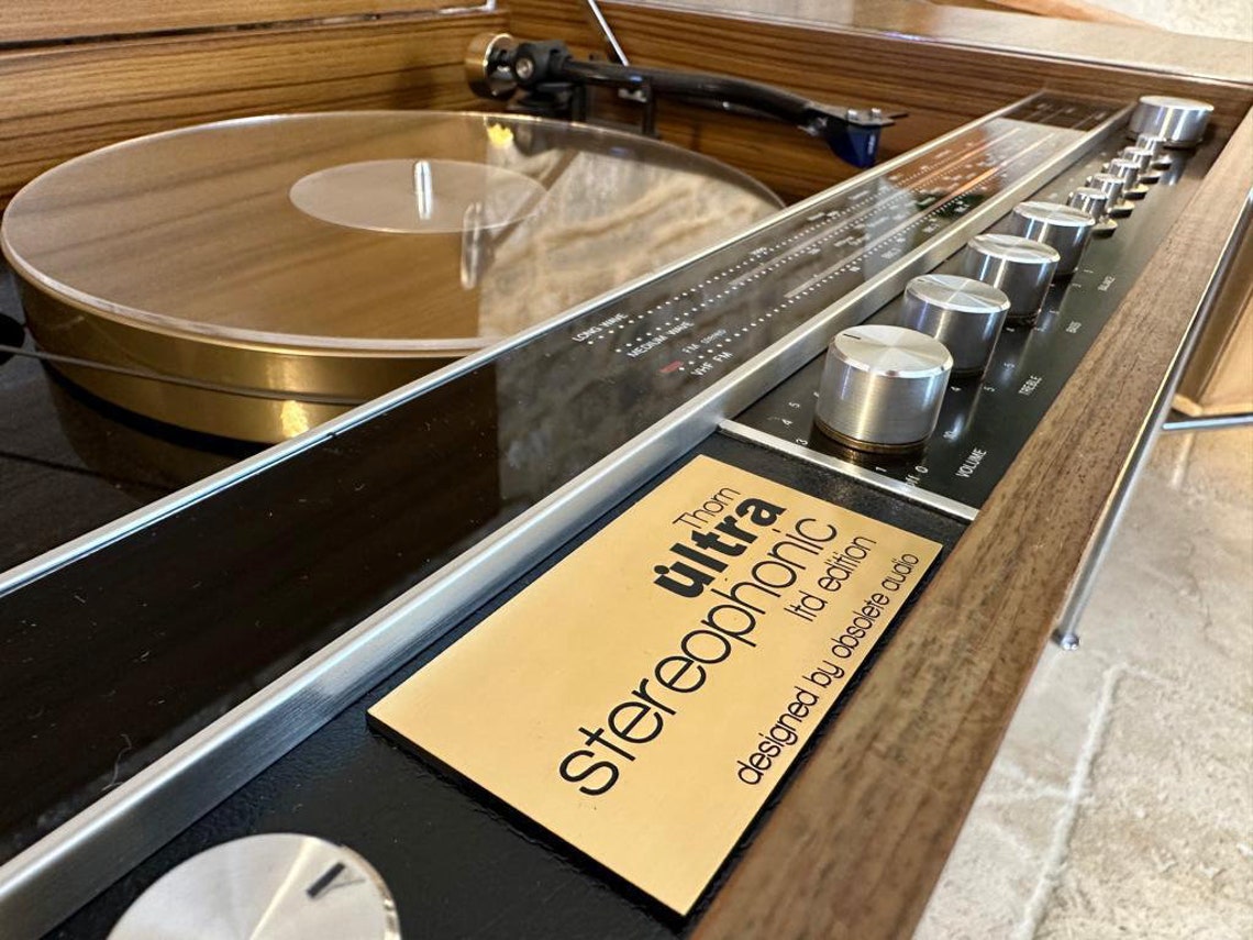 UPGRADED Vintage Thorn Ultra Stereogram Lp TURNTABLE System / Media ...