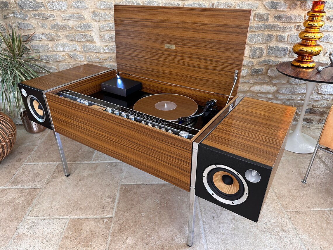 UPGRADED Vintage Thorn Ultra Stereogram Lp TURNTABLE System / Media ...