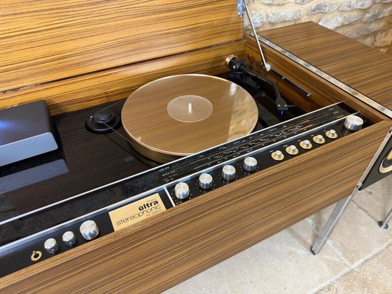 UPGRADED Vintage Thorn Ultra Stereogram Lp TURNTABLE System / Media ...