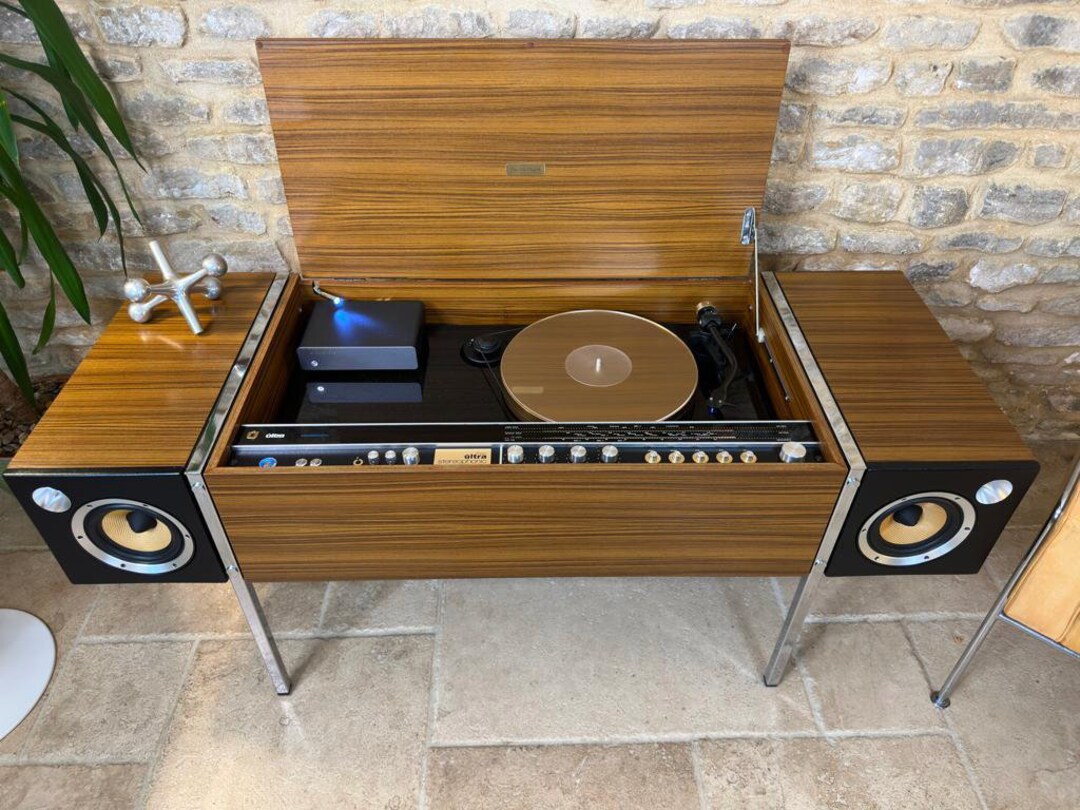 UPGRADED Vintage Thorn Ultra Stereogram Lp TURNTABLE System / Media ...