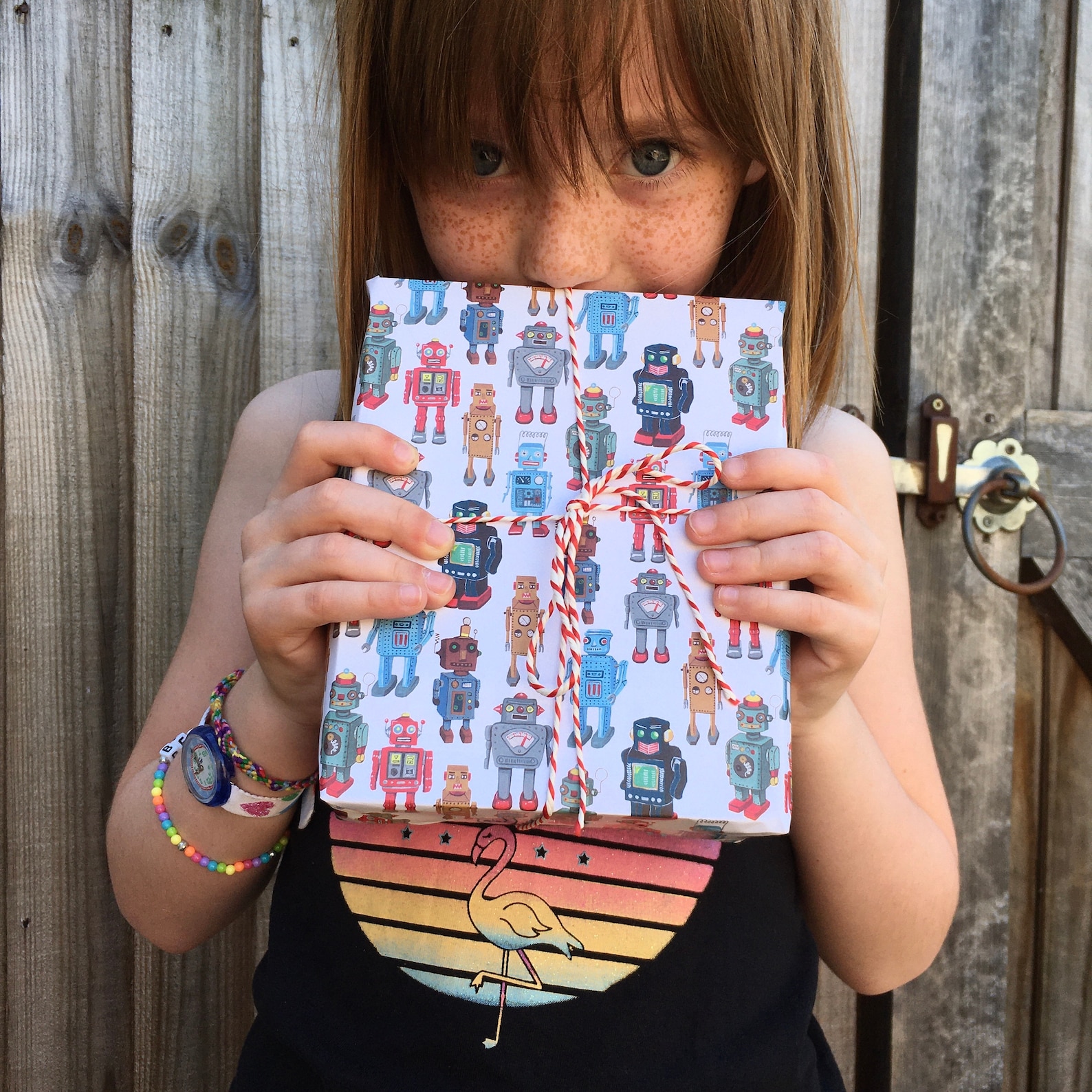 Toy Robot Wrapping Paper - Etsy