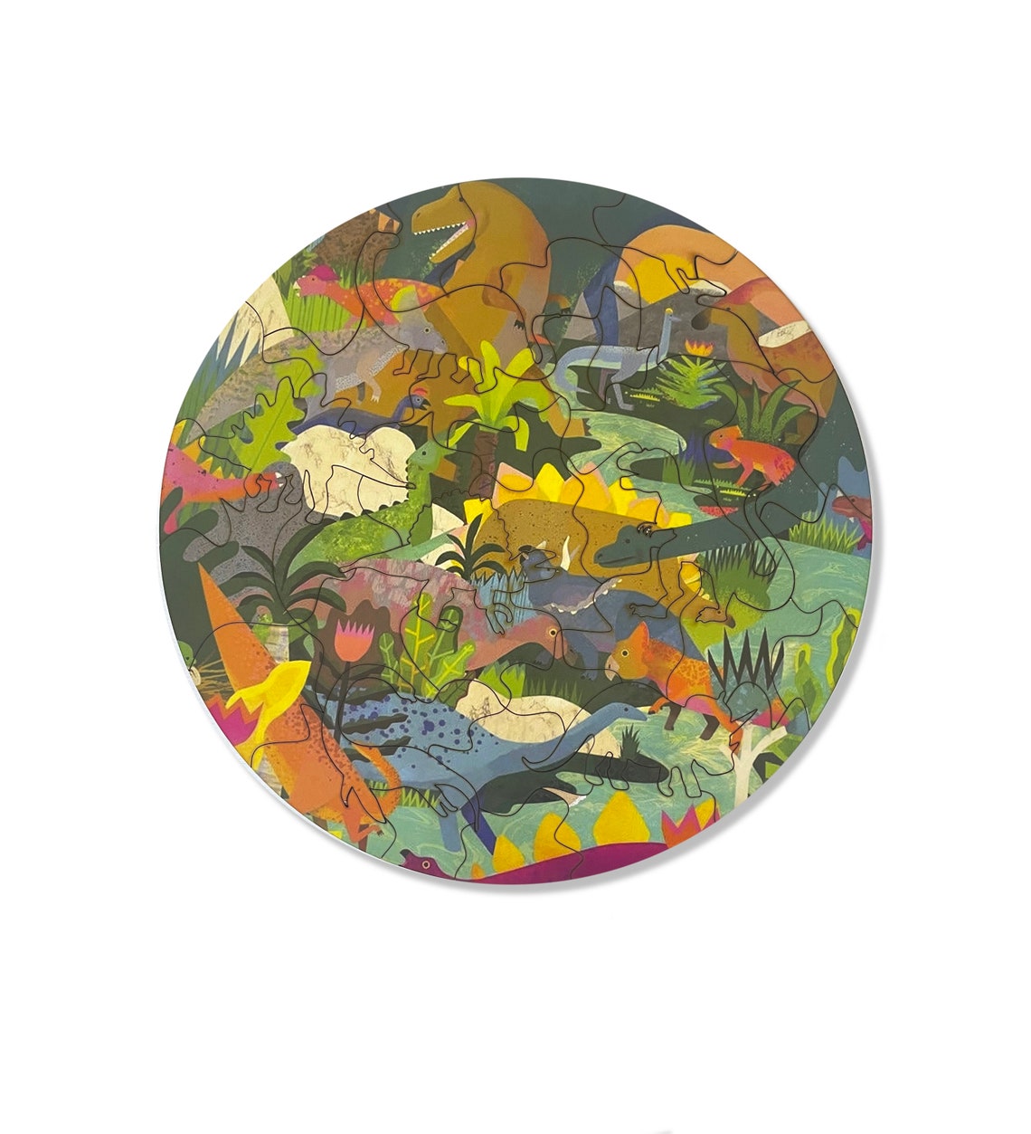 Puzzle Dino Laser File / Pdf Dwg Dxf / Instant Download - Etsy