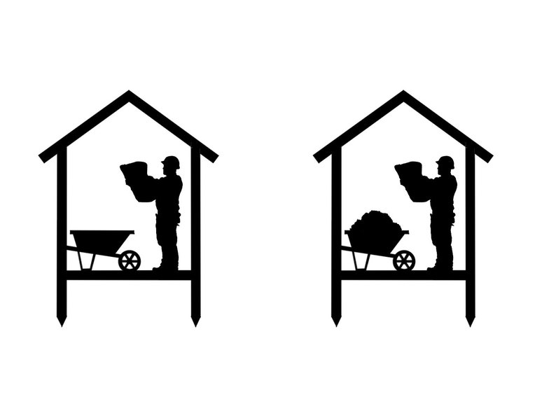 Cake Topper Architect Constructor Laser Cut File, PDF Dwg Dxf ...