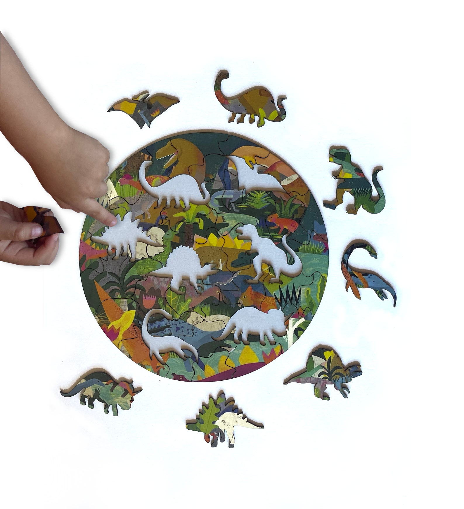 Puzzle Dino Laser File / Pdf Dwg Dxf / Instant Download - Etsy