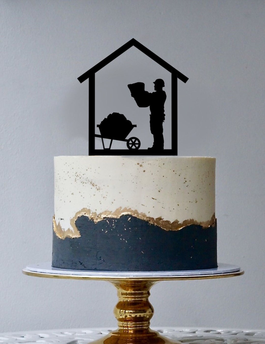 Cake Topper Architect Constructor Laser Cut File, PDF Dwg Dxf ...