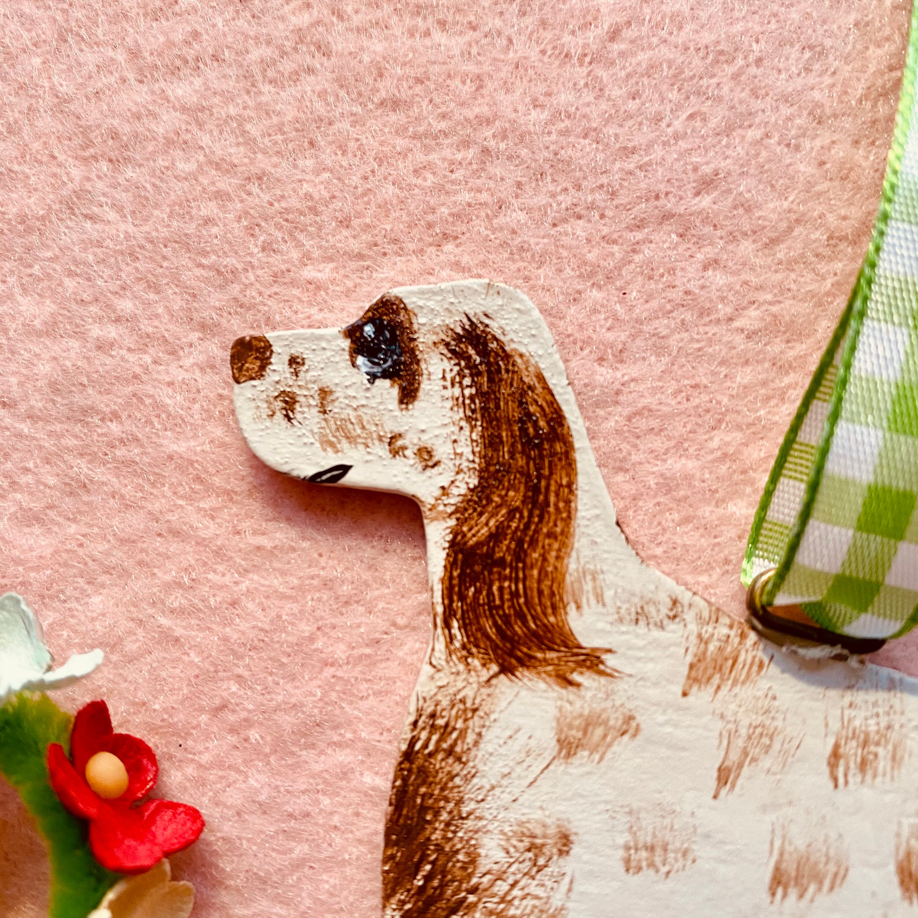 Liver Belton English Setter Ornament para Semana Santa / | Etsy