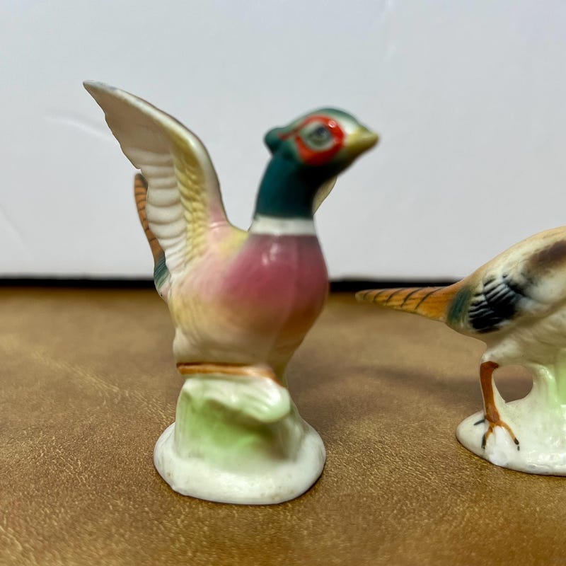 Ceramic Pheasant Figurine - Etsy