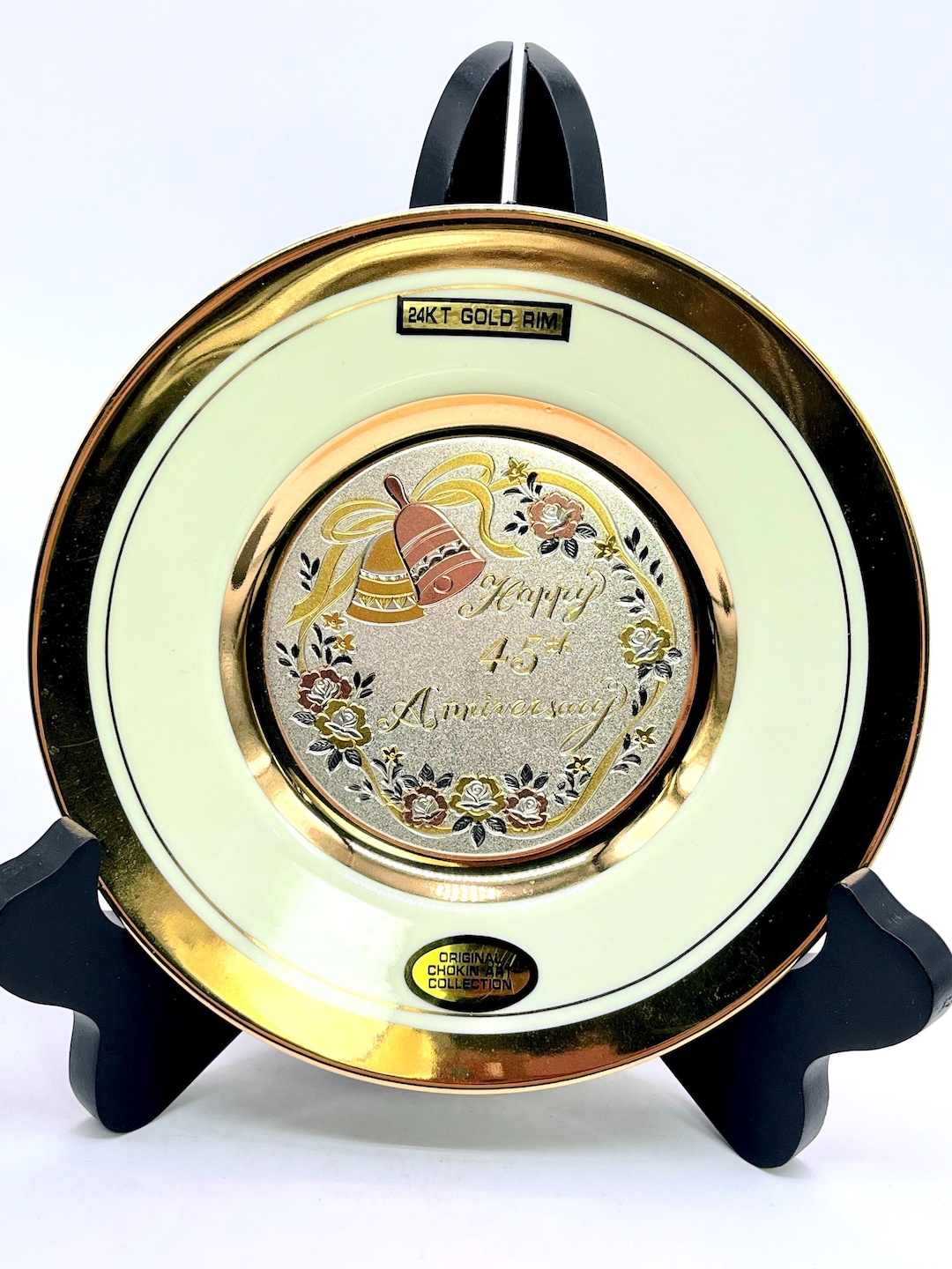 45th Anniversary Plate – Original Chokin Collection, Dynasty Gallery ...
