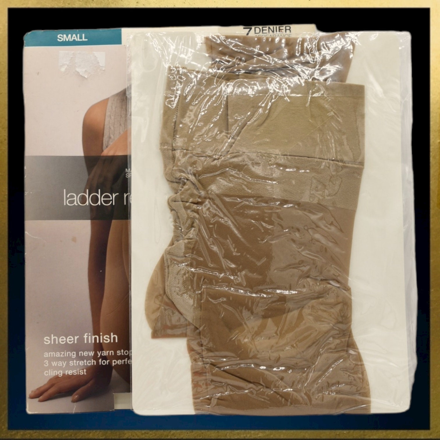 Autograph 7 Denier Ladder Resist Sheer Tights Illusion Small New in ...