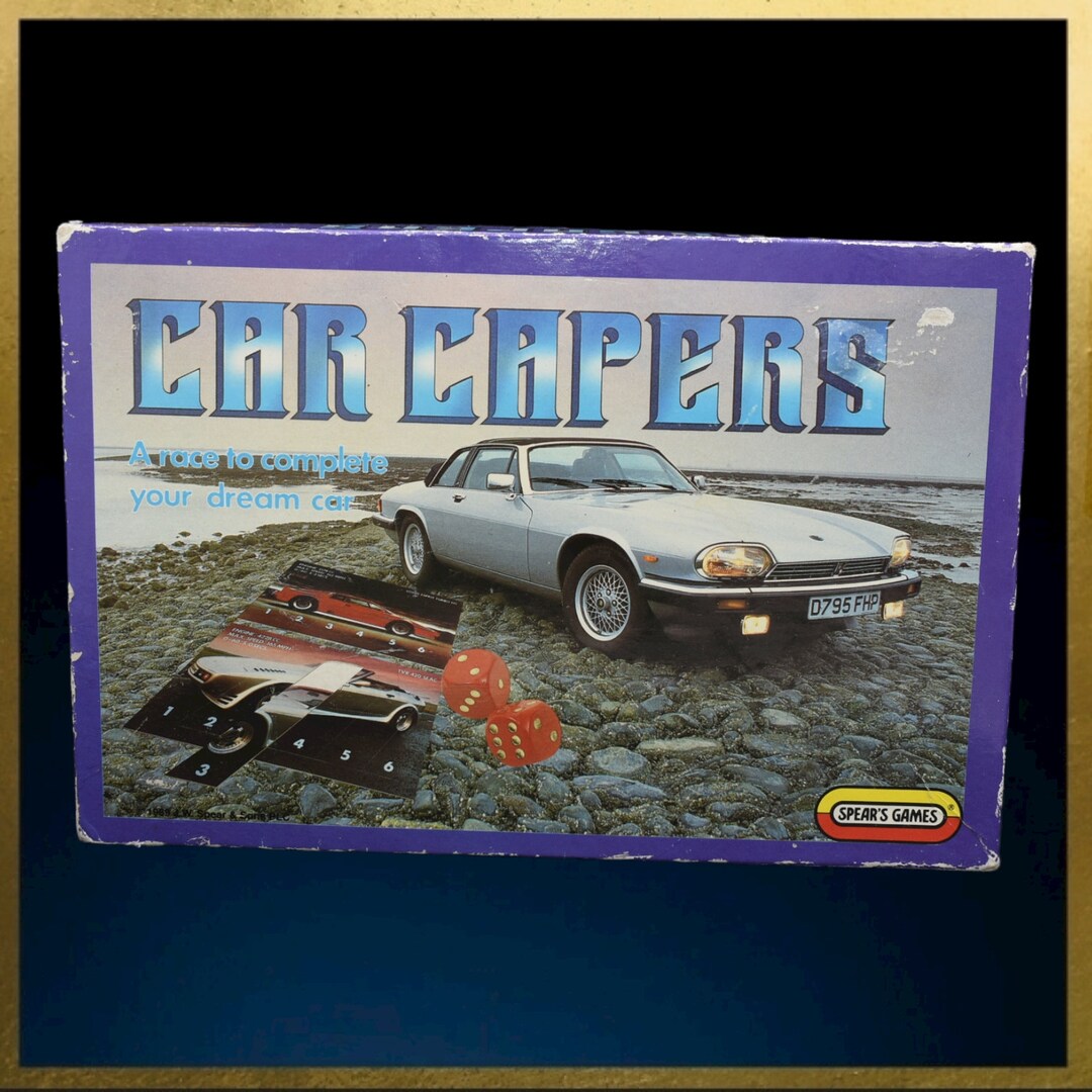 Spears Games Car Capers Board Game Vintage 1989 Edition Complete GVC - Etsy