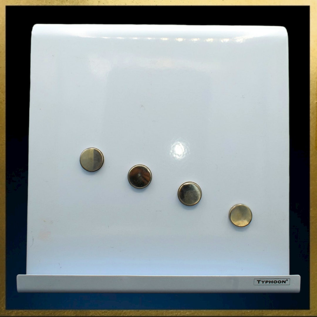 Typhoon Powder Blue Enamel & Steel Kitchen Recipe Cookbook Stand With ...