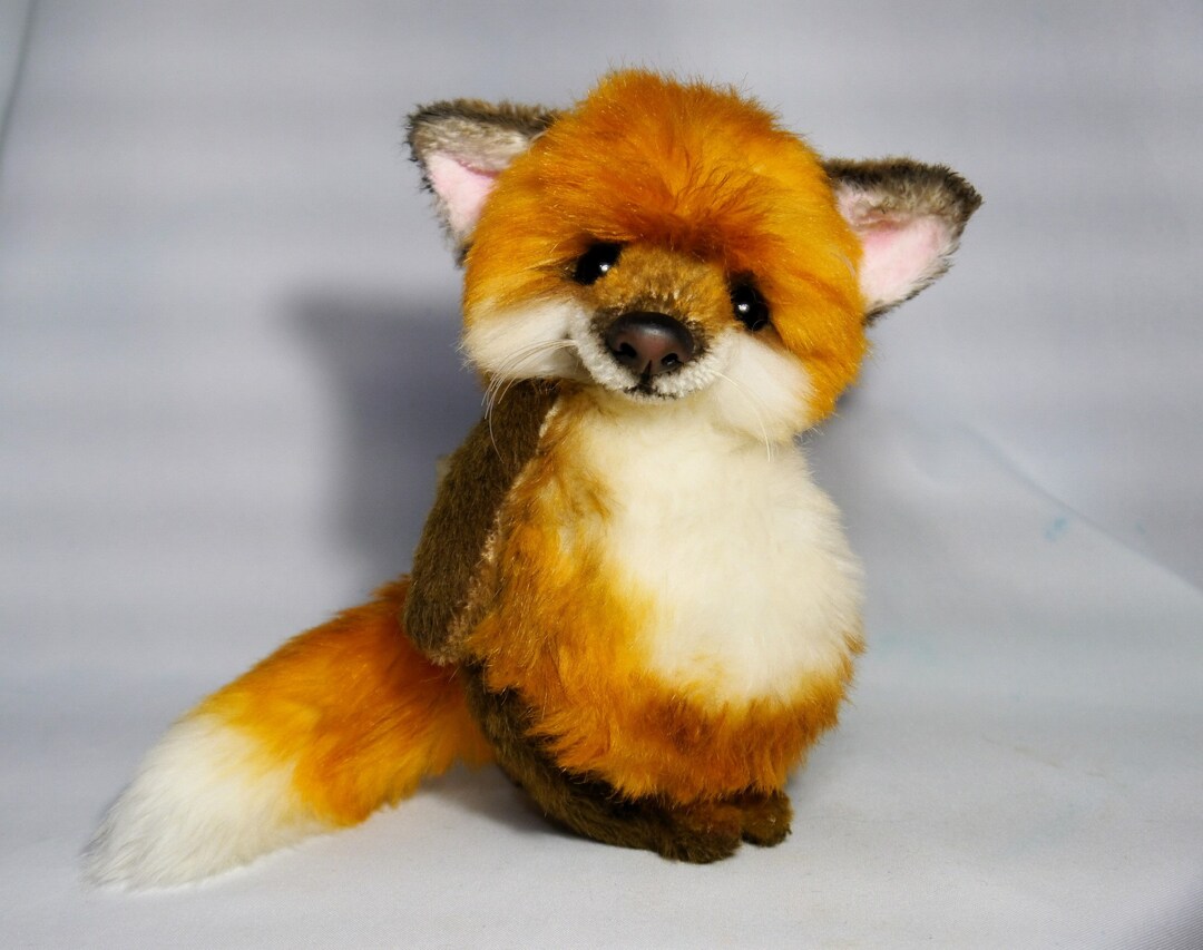 OOAK, Collectible Little Fox Pip,artist Bear, Teddy,handmade Fox ...