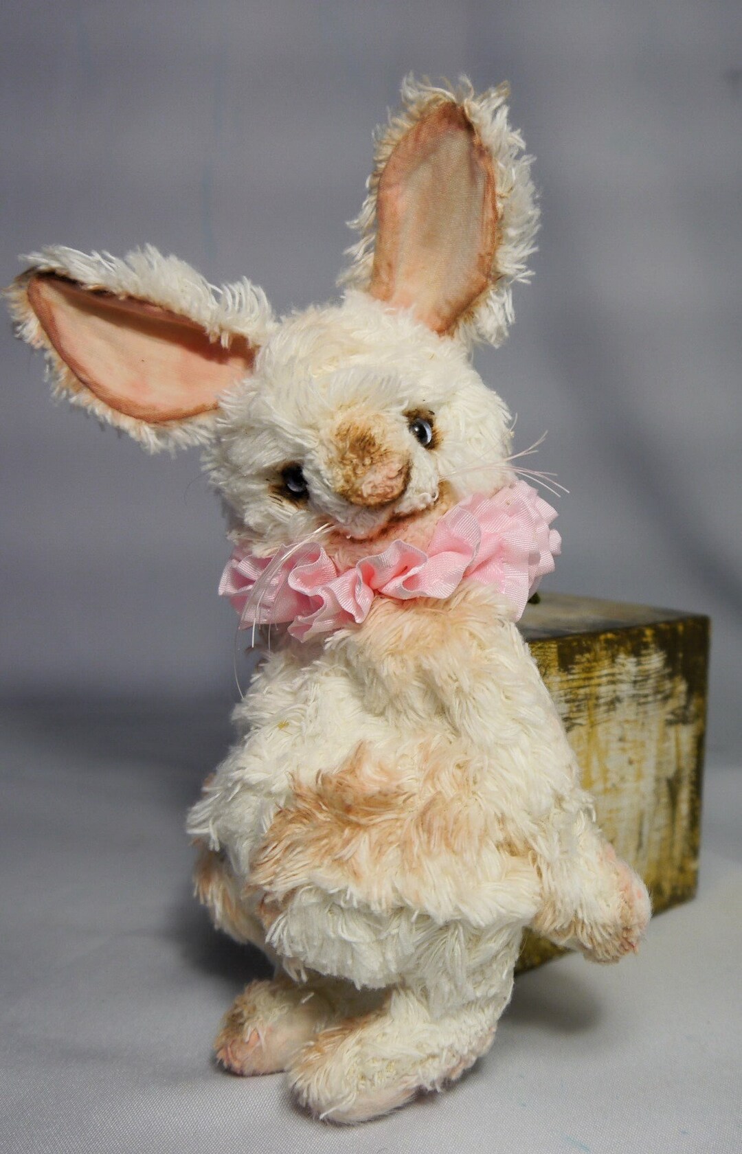 White Rabbit,ooak ,art Doll ,handmade Rabbit, Fantasy Rabbit ,art Dol,l ...