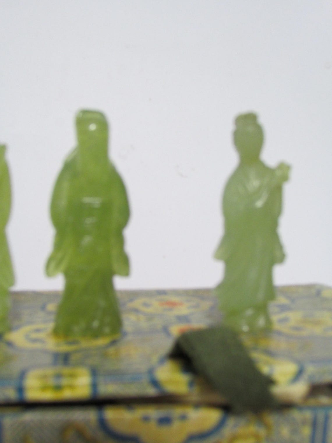 Jade Statues Set - Etsy