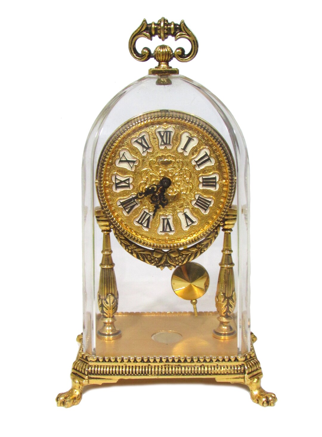 Schmid Germany 8 Day Pendulum Table Clock - Etsy