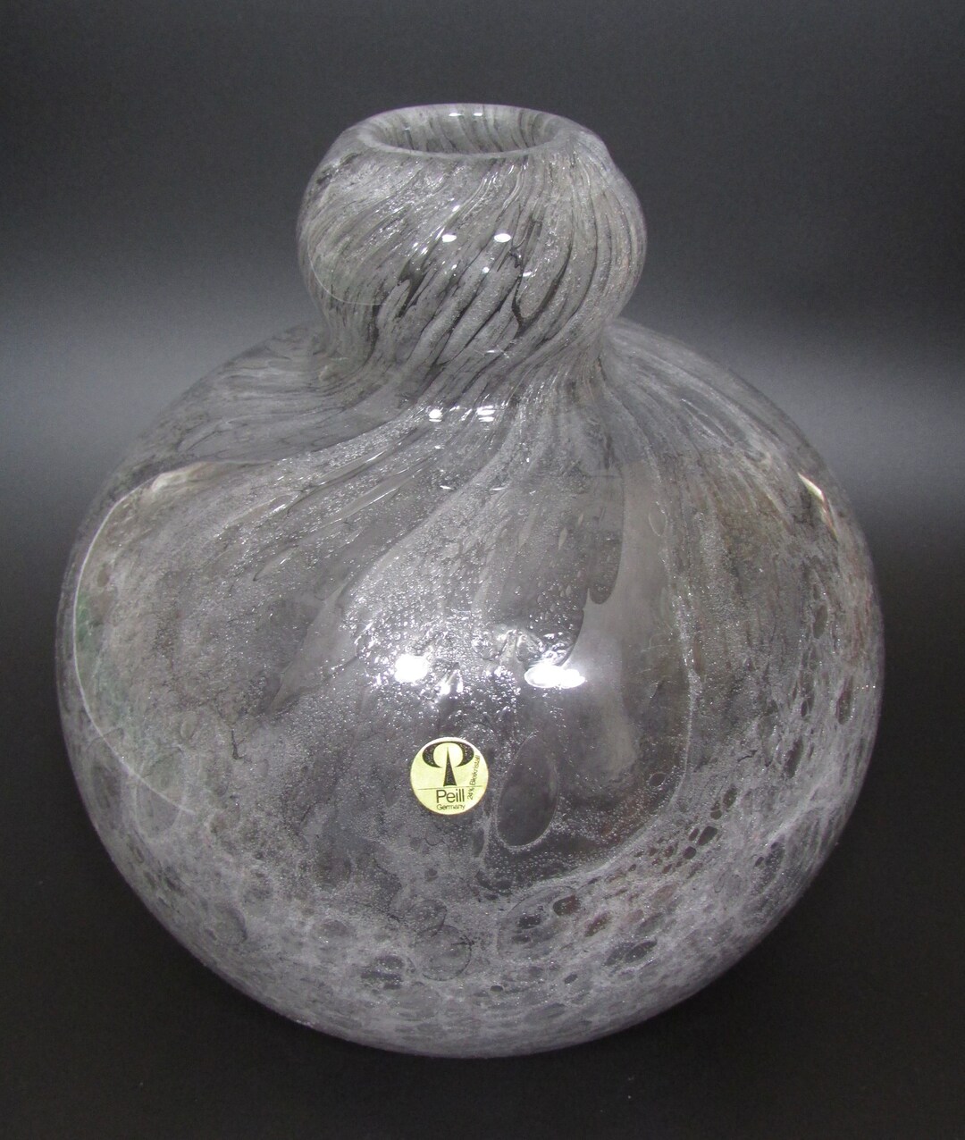 Peill & Putzler Crystal Glass Vase - Etsy