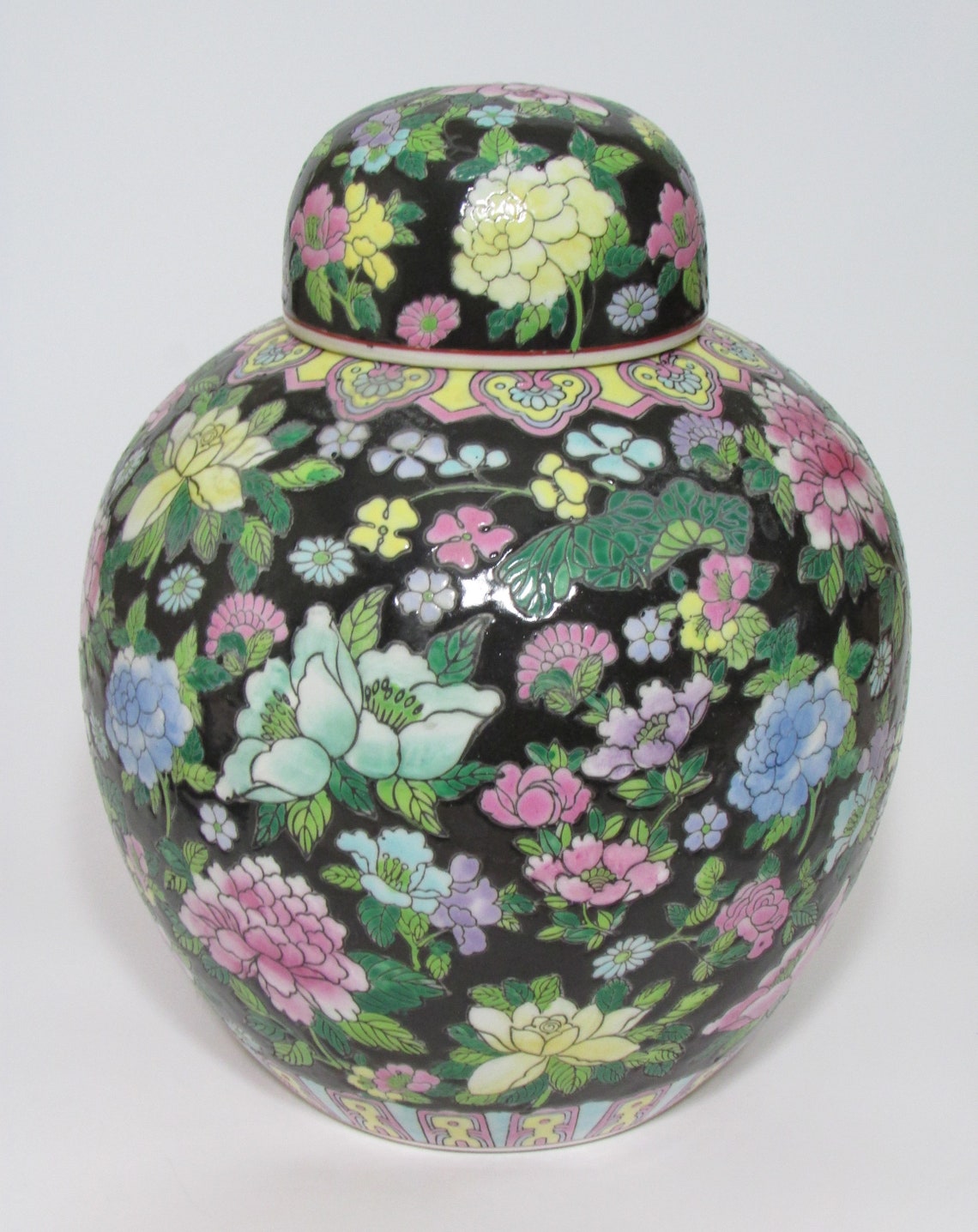 Chinese Porcelain Ginger Jar - Etsy