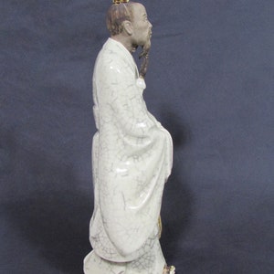 Chinese Ceramic Statue Qu Yuan - Etsy
