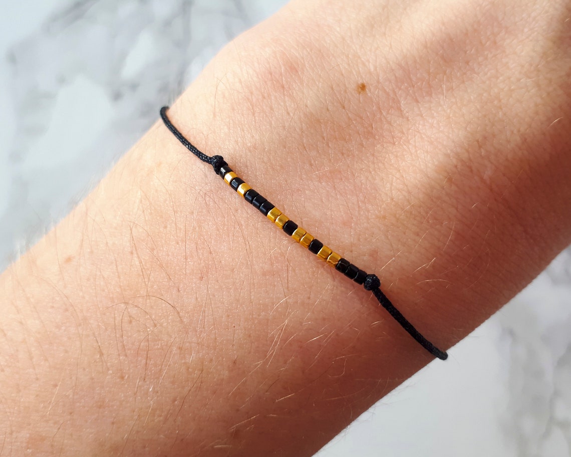 Always Forever Morse Code Bracelet Set of 2 Matching Couples - Etsy