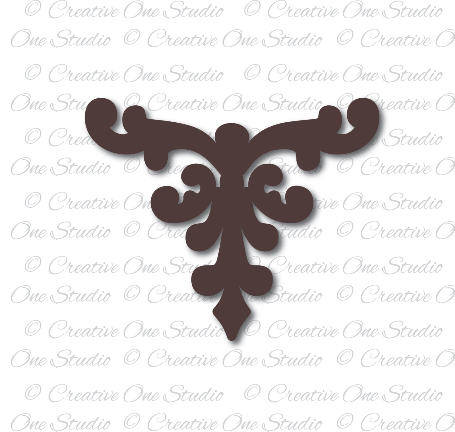 Tribal Element Design, Top, Bottom, Corner, SVG, DXF, Eps, Studio3, Pdf ...