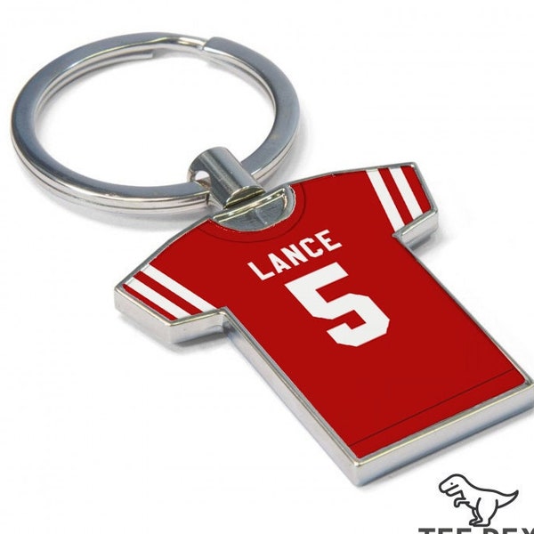 San Francisco 49ers Keychain - Etsy