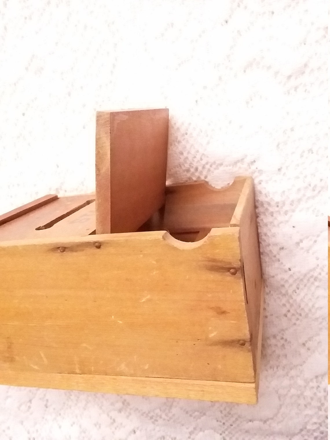 Vintage Wood Trading Stamps Holder - Etsy