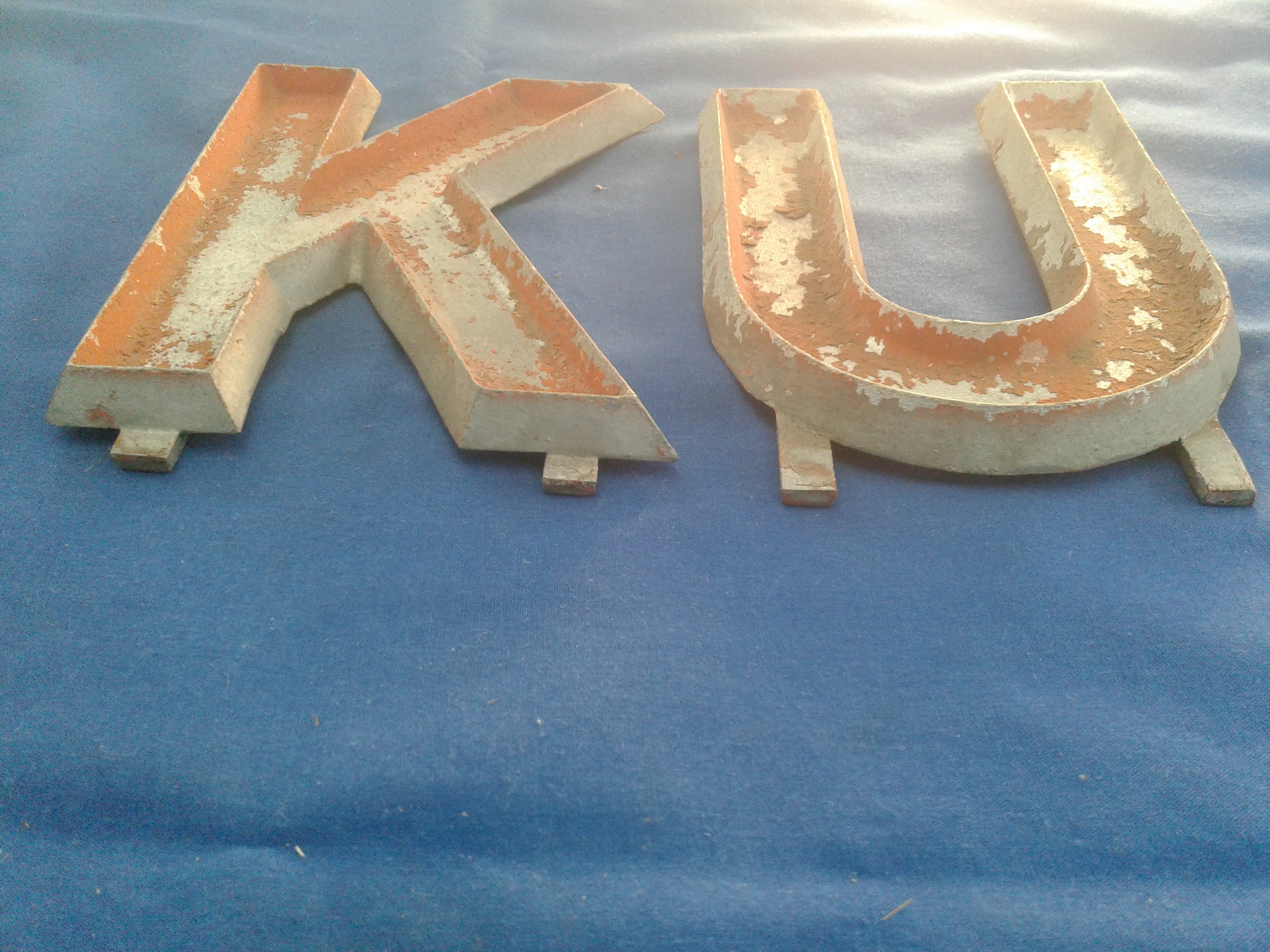 Vintage Metal Marquee Letters - Etsy