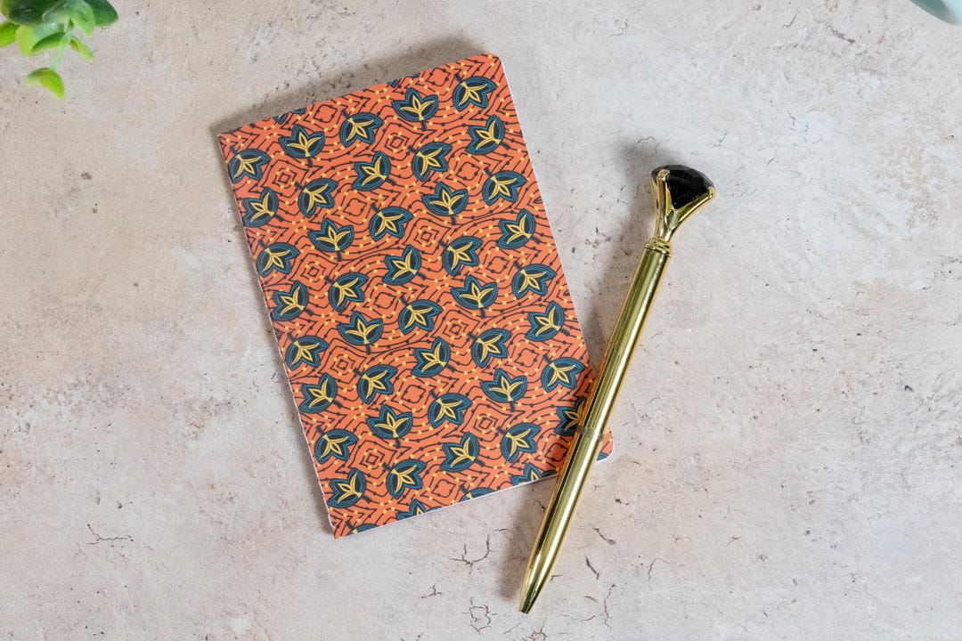 Ankara Print Pocket Notebook: African Journal Fans - Etsy