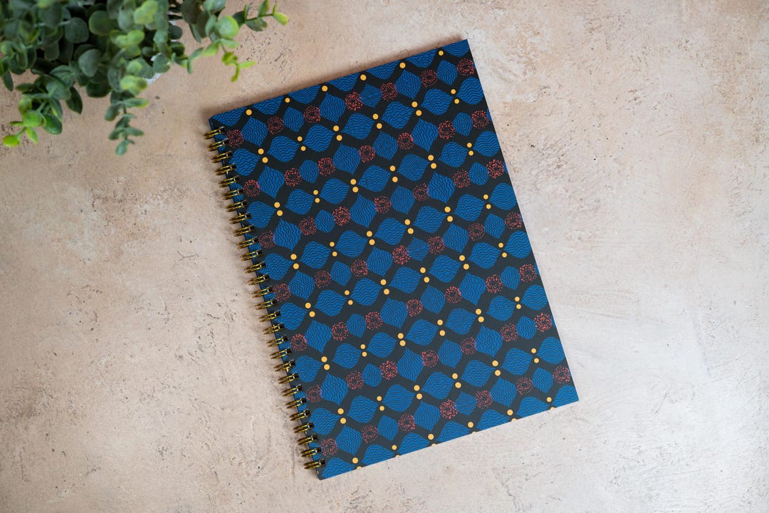 Ankara African Print Spiral Notebook: Lined Notebook X - Etsy
