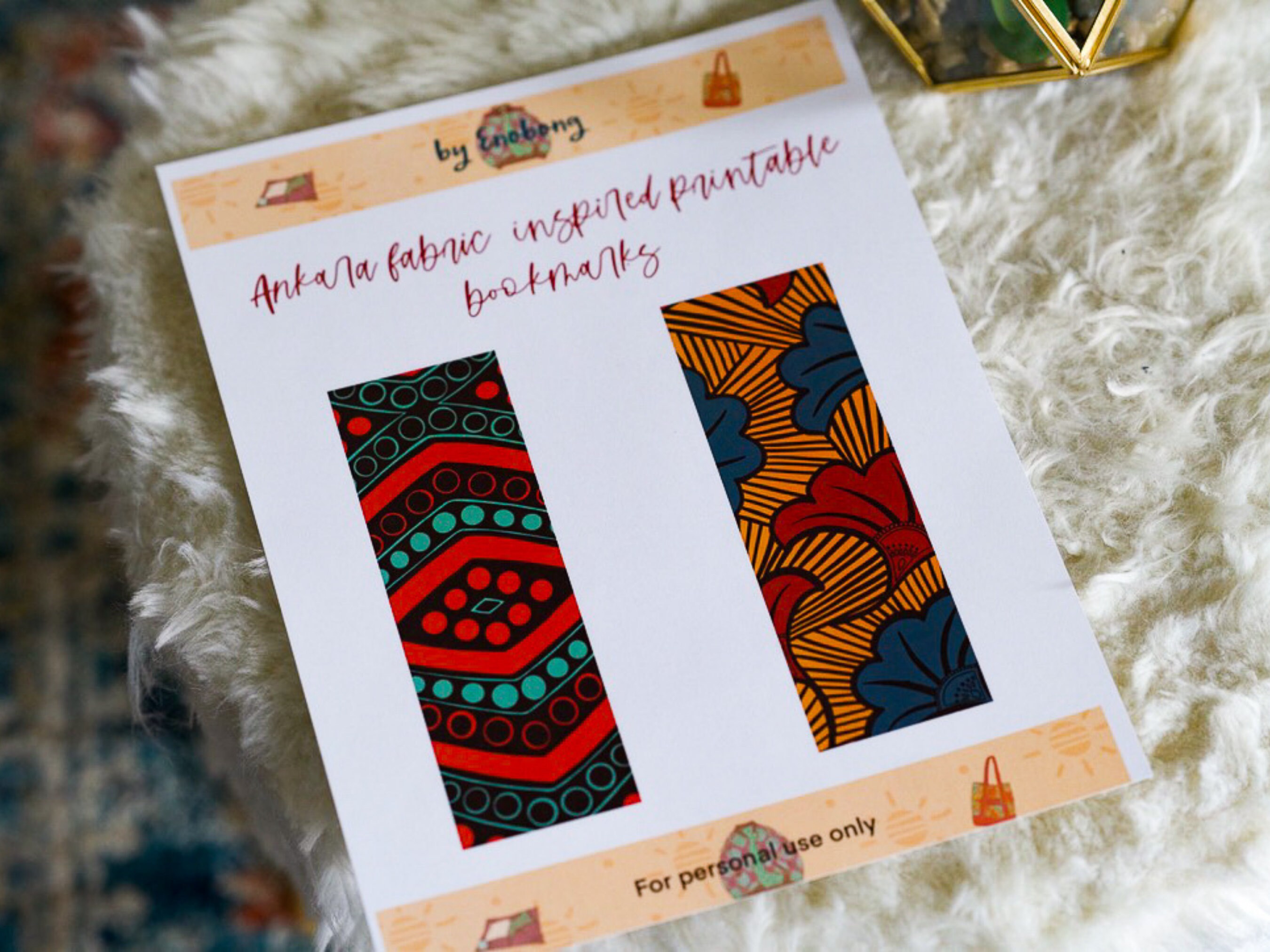 African Printable Bookmarks Instant Download Bookmarks Black - Etsy
