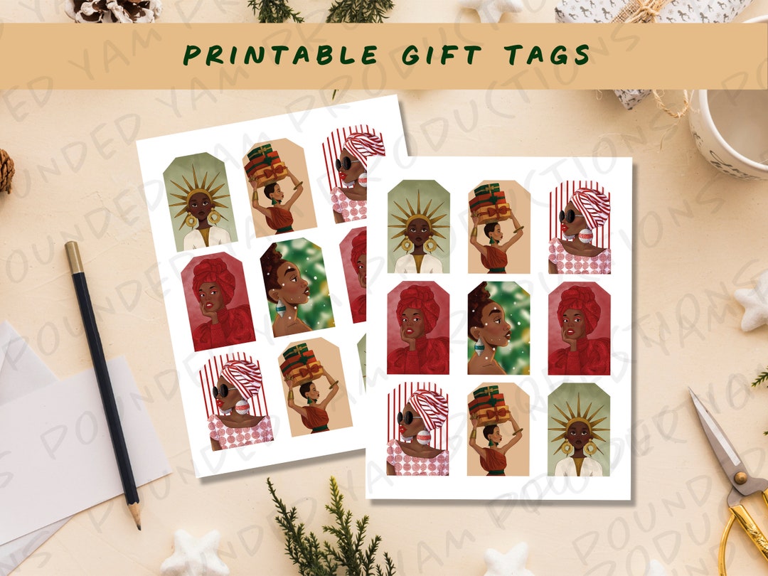 Printable Gift Tags Christmas, Gift Tags Template, Gift Tags Stickers ...