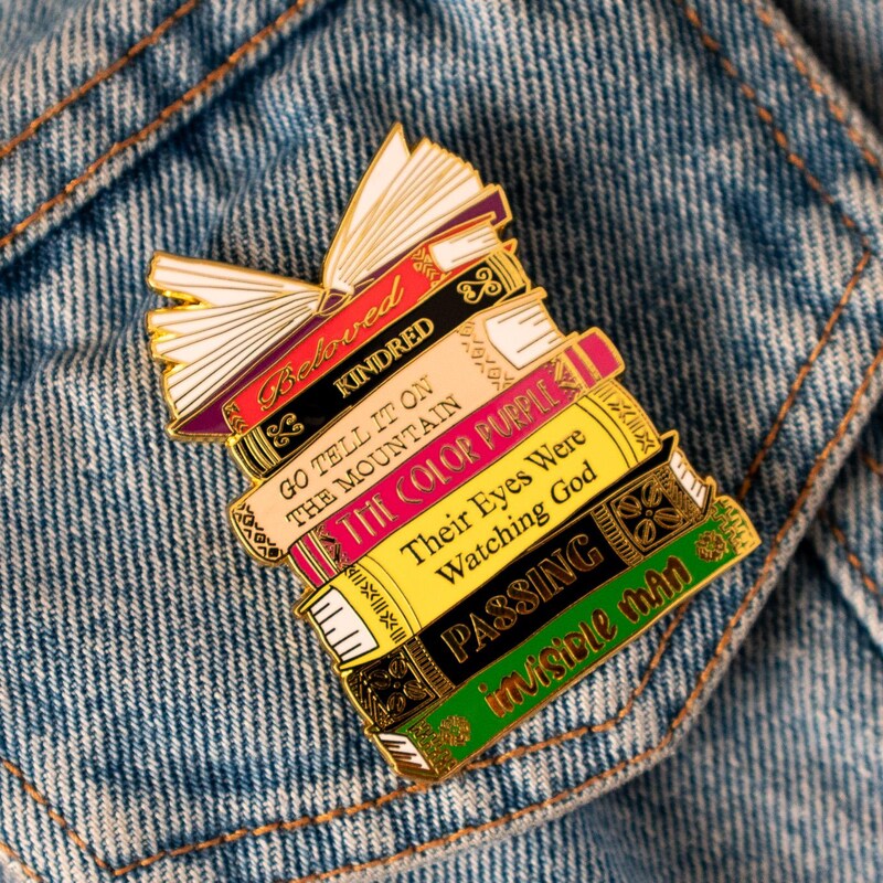 Black Gold Stacking Books - Etsy