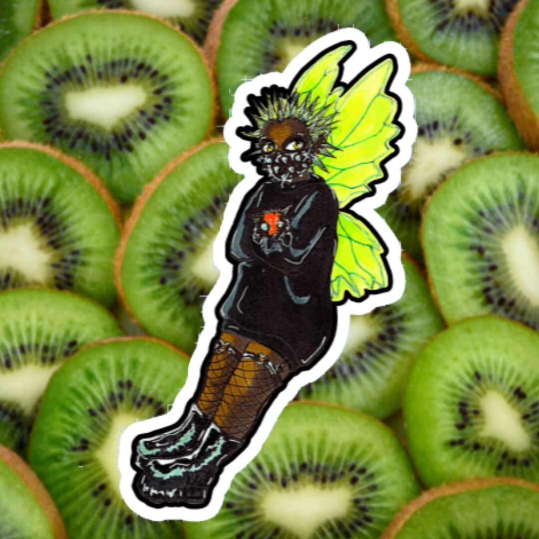 Goth Fairy Sticker-Notebook Sticker-Laptop Sticker-Waterdichte - Etsy ...