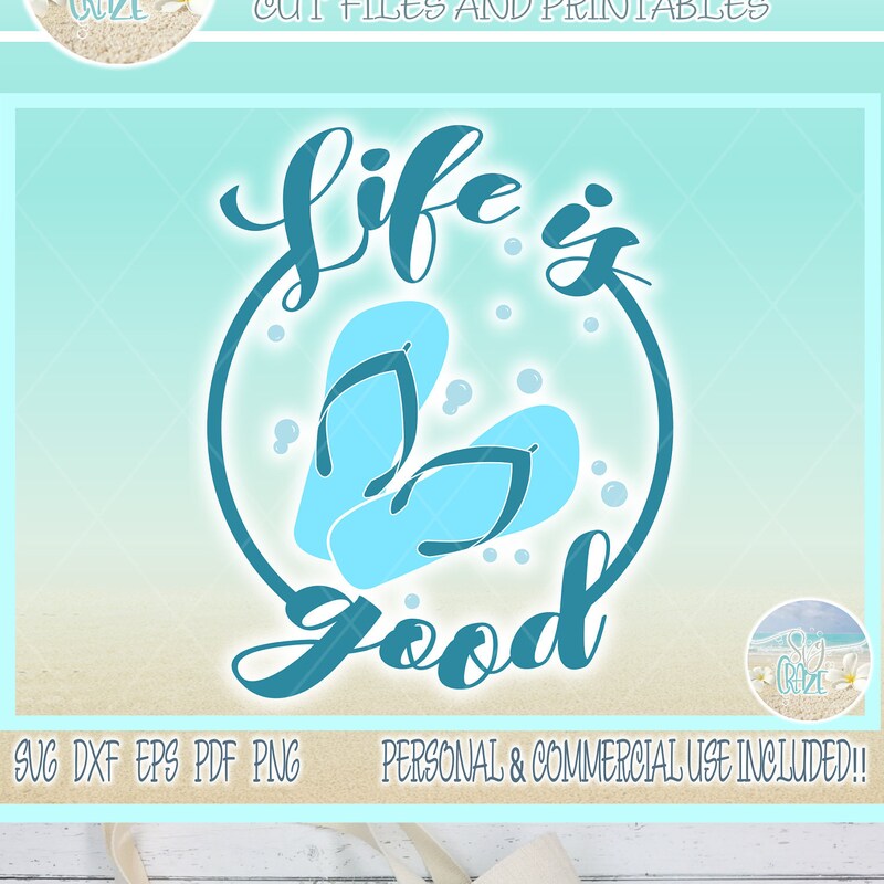 Life is Good Svg - Etsy