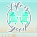 Life is Good Quote With Beach Chairs SVG Files for Cricut Silhouette ...