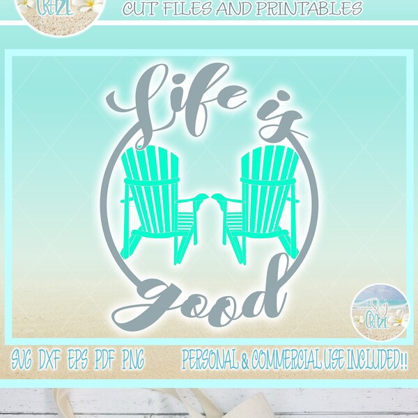 Life is Good Svg - Etsy