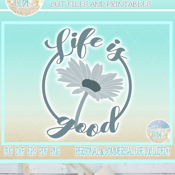 Life is Good Svg - Etsy